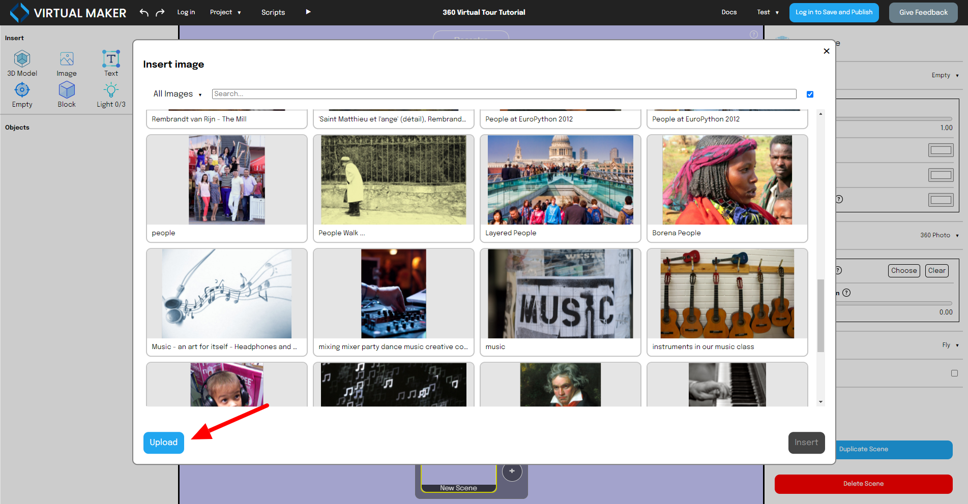 Virtual Maker - Make interactive 3D and VR scenes in your browser