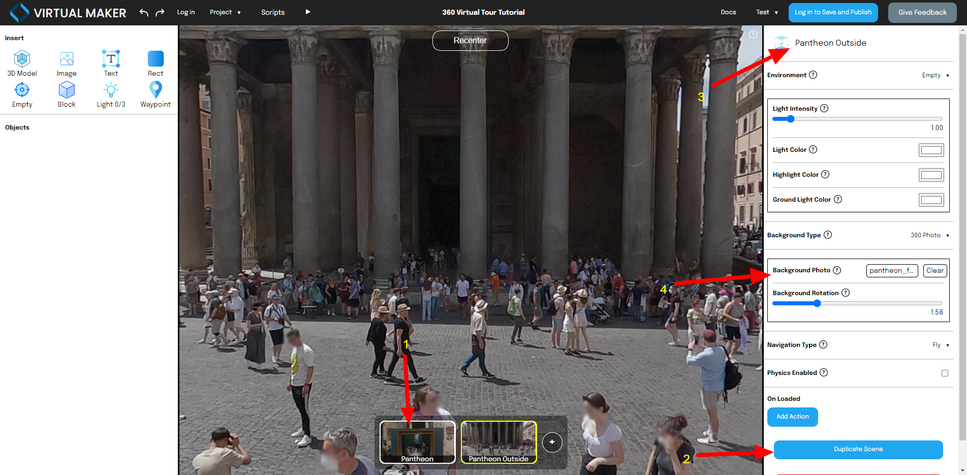 Virtual Maker - Make interactive 3D and VR scenes in your browser
